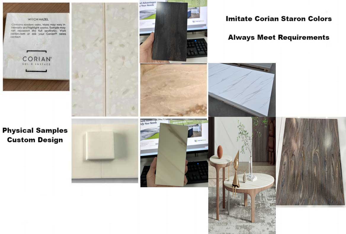 5 minutes to check what solid surface products our factory can do ...